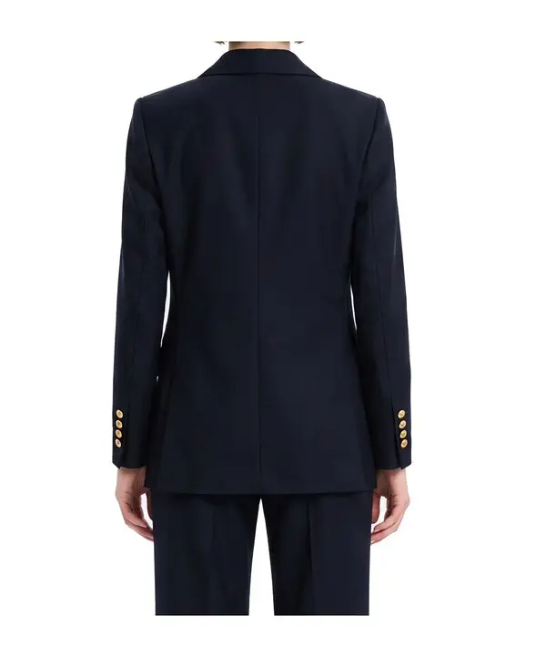 BLAZÉ MILANO Double-breasted Wool Jacket With Peak Lapels