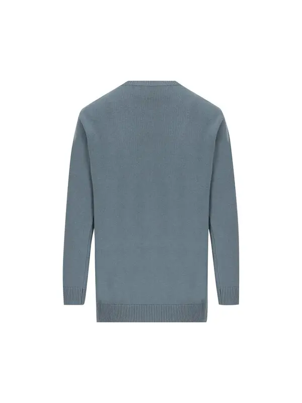 Valentino Garavani Long-sleeved Knitwear With Lace Neckline