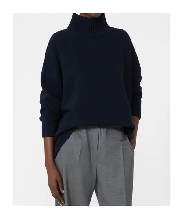 Max Mara Wool Knit Turtleneck Jumper