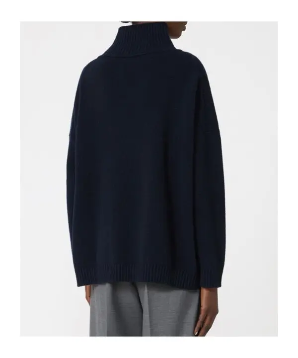 Max Mara Wool Knit Turtleneck Jumper