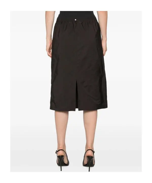 Carven Elastic Waist Midi Skirt