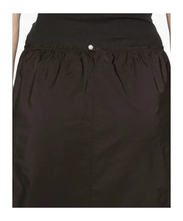 Carven Elastic Waist Midi Skirt