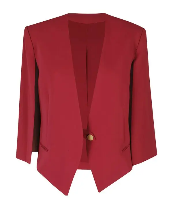Alberta Ferretti Long Sleeve Blazer
