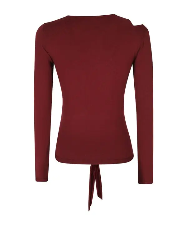 Federica Tosi Cut-out Sash Top