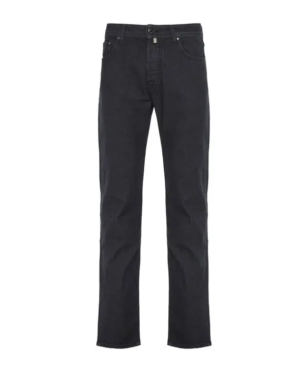 Jacob Cohen Bard Logo Patch Jeans
