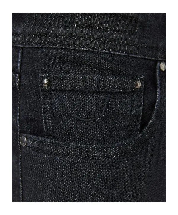 Jacob Cohen Bard Logo Patch Jeans