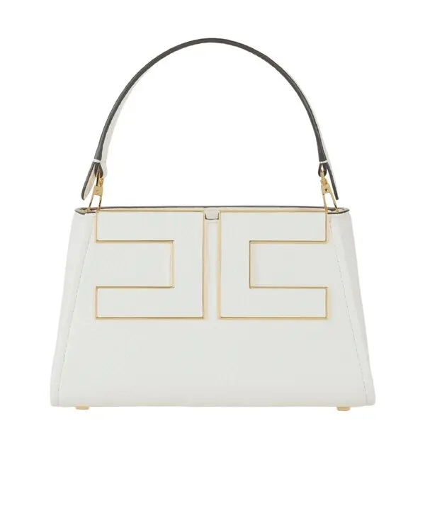 Elisabetta Franchi Maxi Logo Shoulder Bag