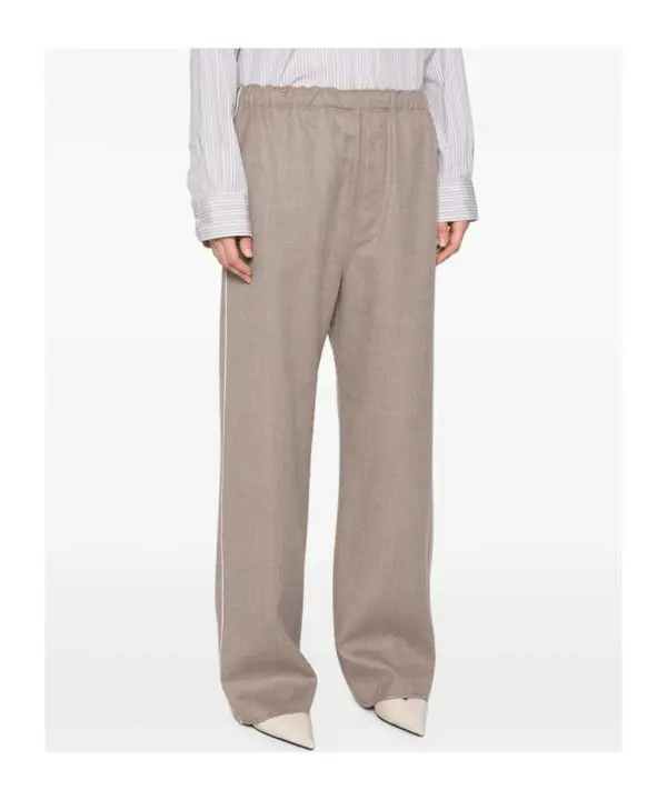 Carven Elastic Waist Casual Pants