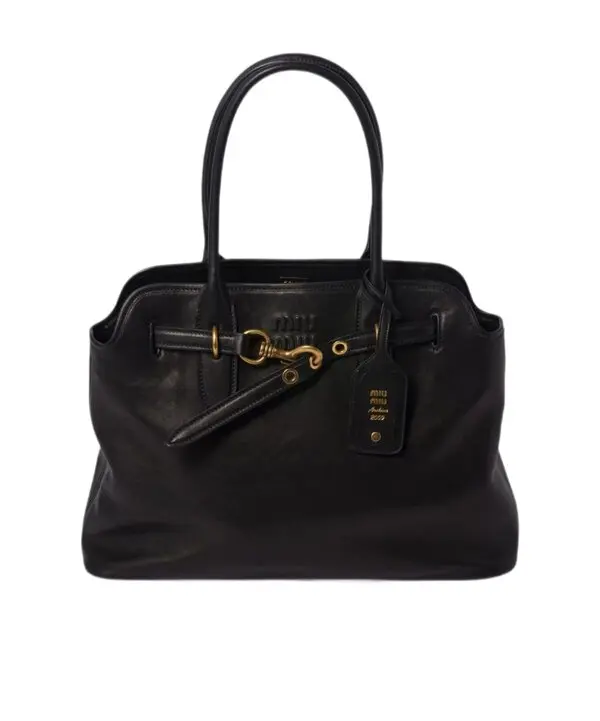 Miu Miu Logo Shoulder Bag