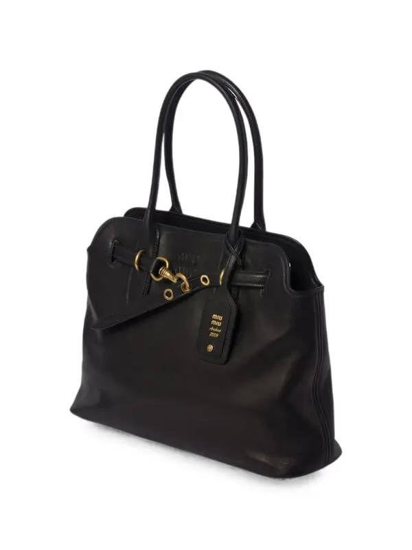 Miu Miu Logo Shoulder Bag