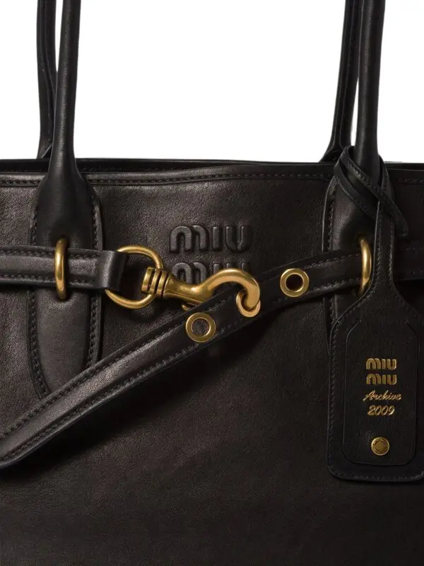Miu Miu Logo Shoulder Bag