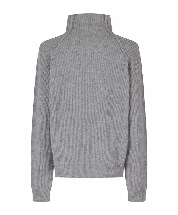 Federica Tosi Ribbed Turtleneck Knitted Sweater - No