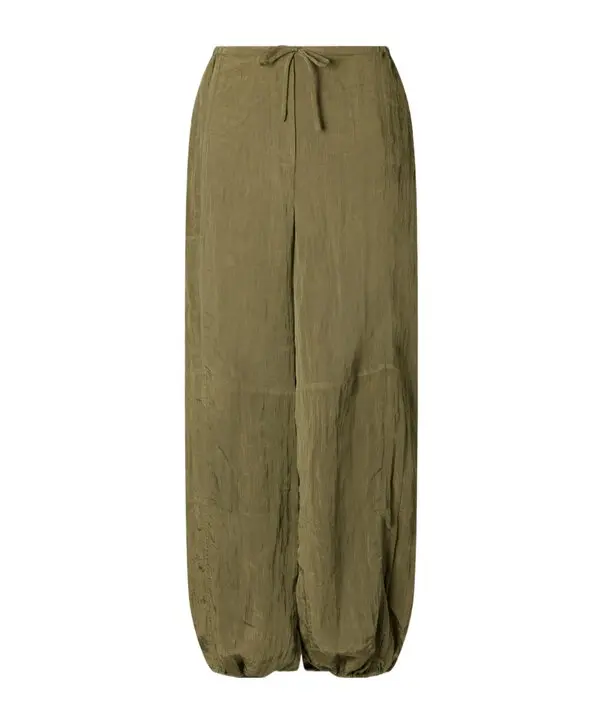 Simkhai Wide-leg Crinkled Jogger Pants - No