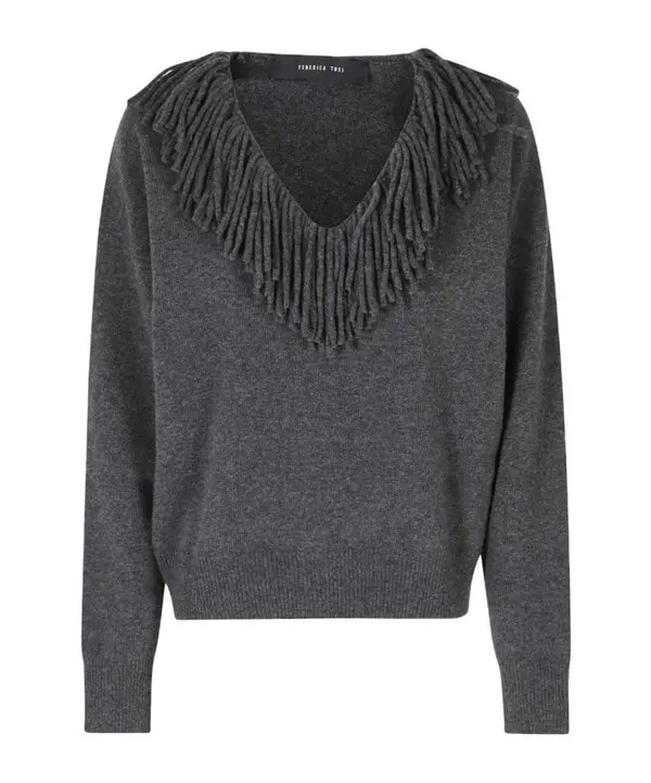 Federica Tosi Fringed Sweater