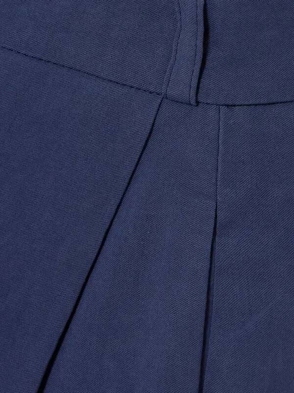 Tove Pleated Linen-blend Shorts