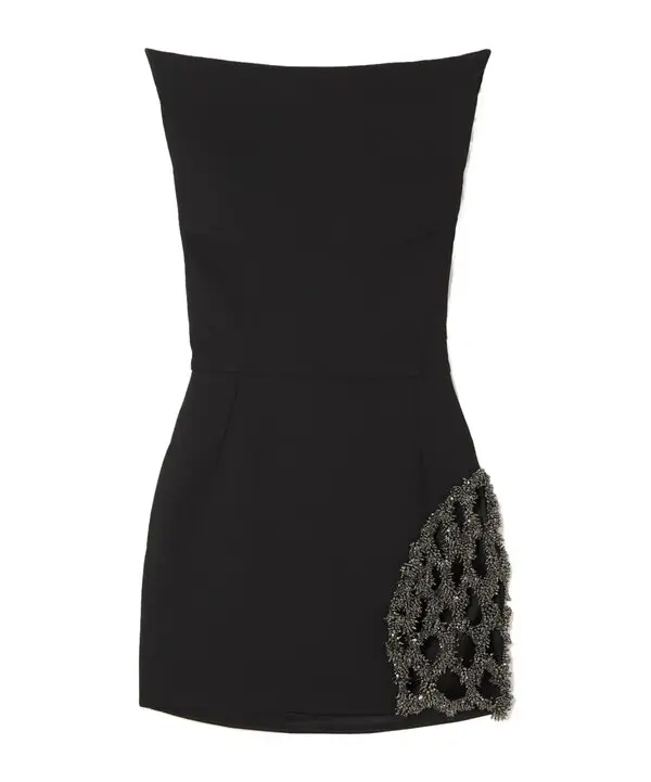 Maticevski Reveal Embellished Stretch-crepe Mini Dress
