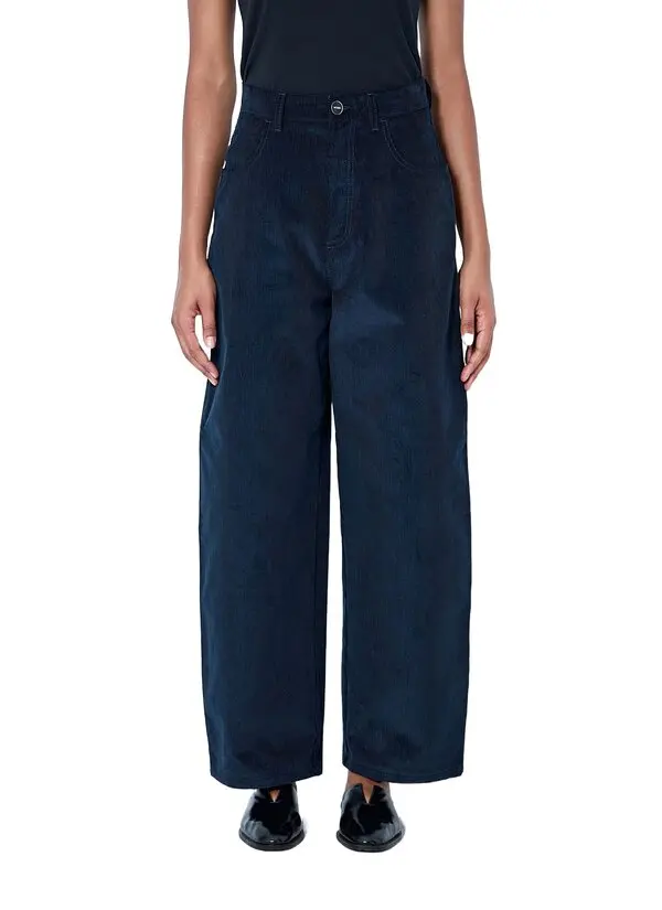 RÓHE Berber Barrel-leg Corduroy Trousers
