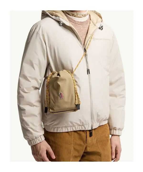 Moncler Logo Patch Makaio Crossbody Bag