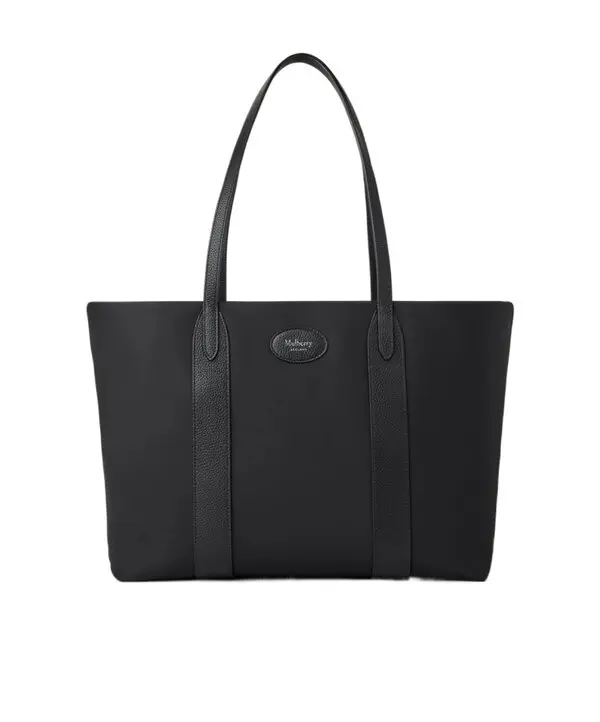 Mulberry Logo Patch Top Handle Bag
