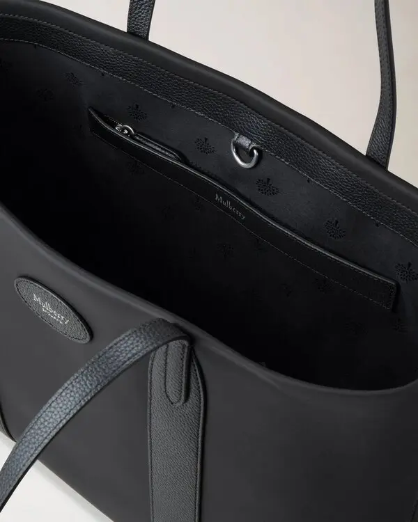 Mulberry Logo Patch Top Handle Bag