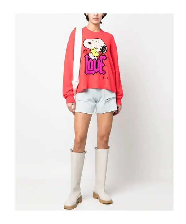 Philosophy Di Lorenzo Serafini X Peanuts 'love' Jumper