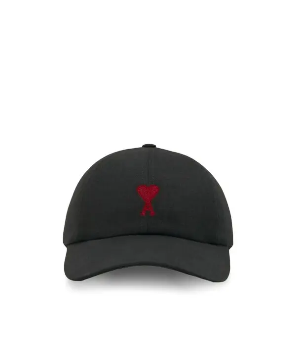AMI Paris Embroidered Logo Baseball Cap