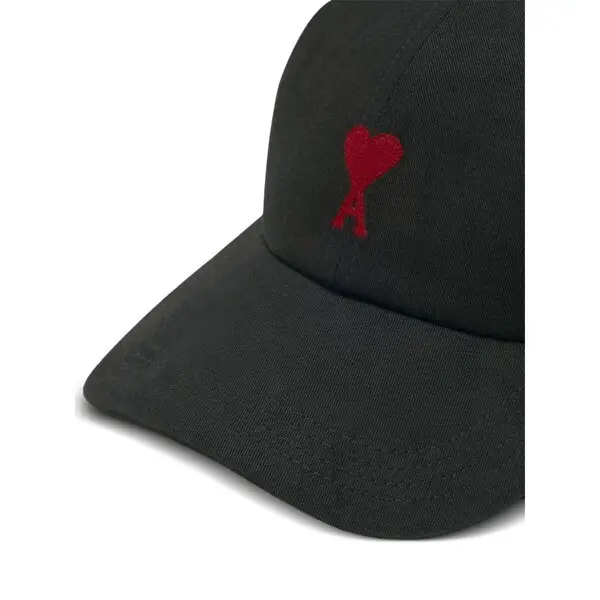 AMI Paris Embroidered Logo Baseball Cap