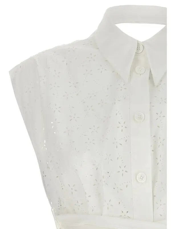 Philosophy Di Lorenzo Serafini Wraparound Cotton Blouse