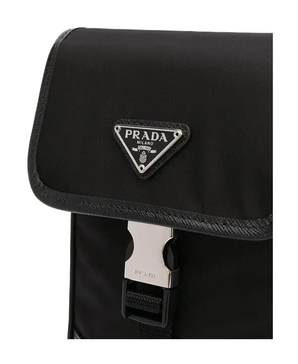 Prada Nylon And Saffiano Leather Smartphone Case
