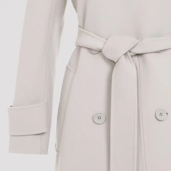 Max Mara Hester Straight Hem Belted Coat
