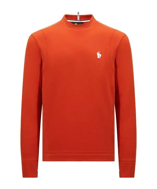 Moncler Stretch Fleece Sweatshirt - Oranges