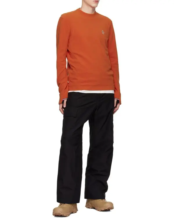 Moncler Stretch Fleece Sweatshirt - Oranges