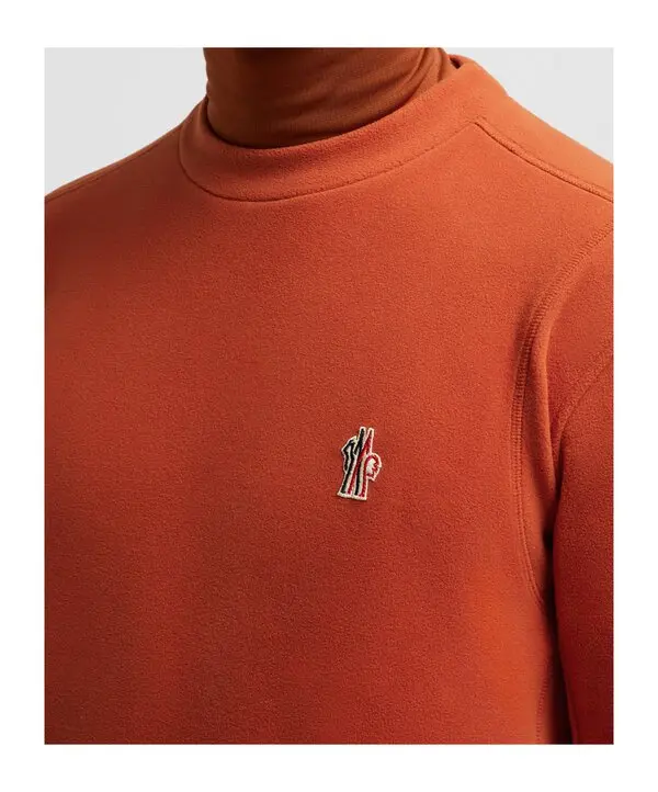 Moncler Stretch Fleece Sweatshirt - Oranges
