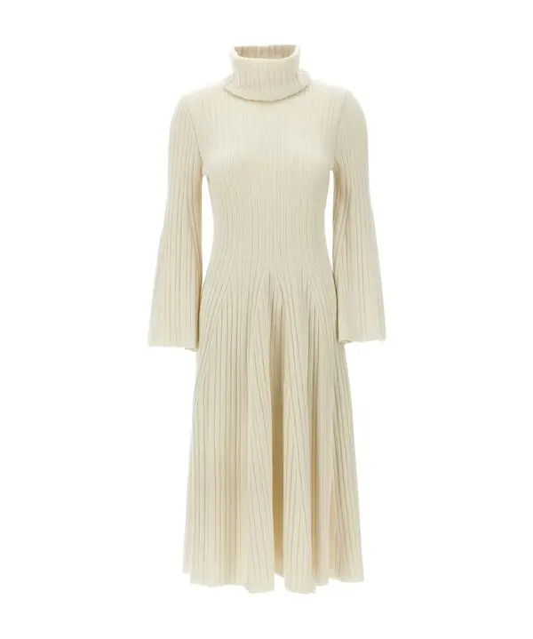 ANTONINO VALENTI High-necked Long-sleeved Dress