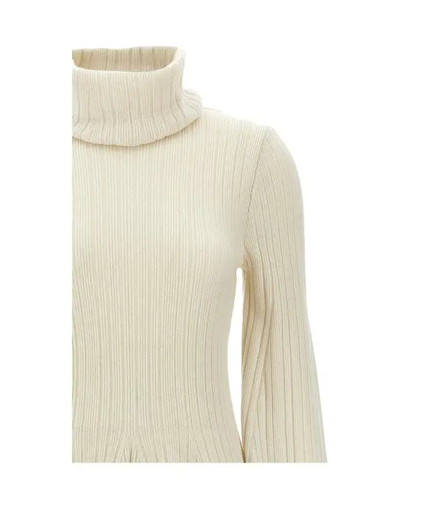 ANTONINO VALENTI High-necked Long-sleeved Dress