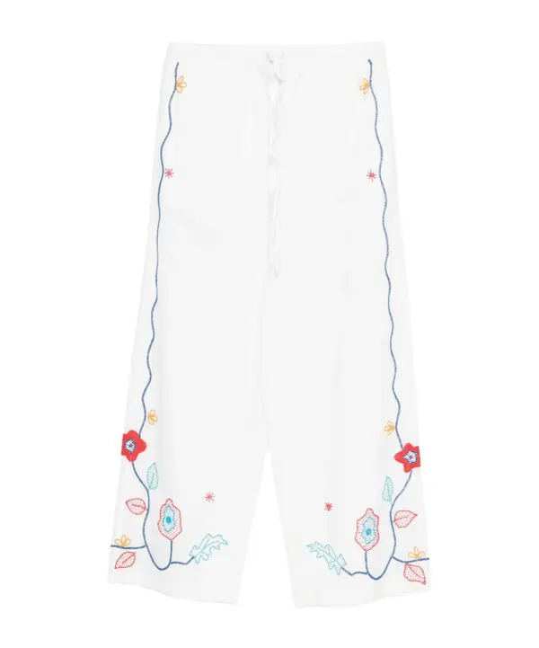 FORTE_FORTE Embroidered Casual Pants