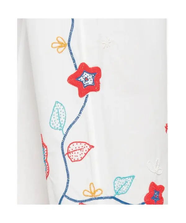 FORTE_FORTE Embroidered Casual Pants