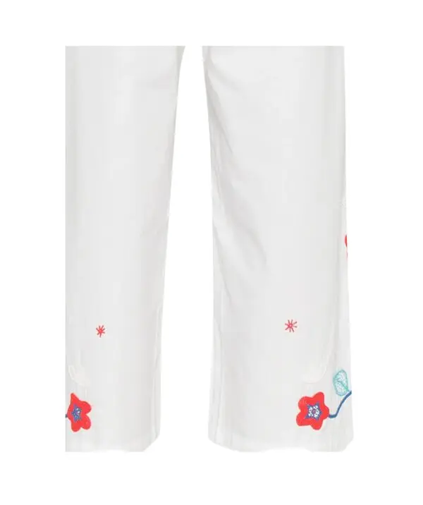 FORTE_FORTE Embroidered Casual Pants