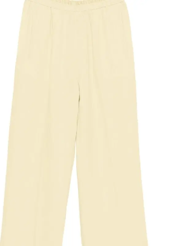 FORTE_FORTE Casual Pants With Elastic Waist