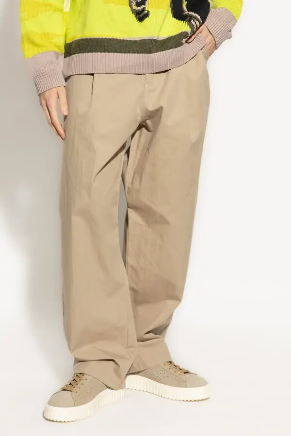 Moschino Mid-rise Wide-leg Trousers