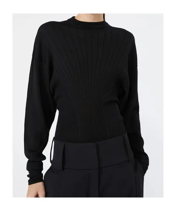 Sportmax Shaped Pure Wool Sweater