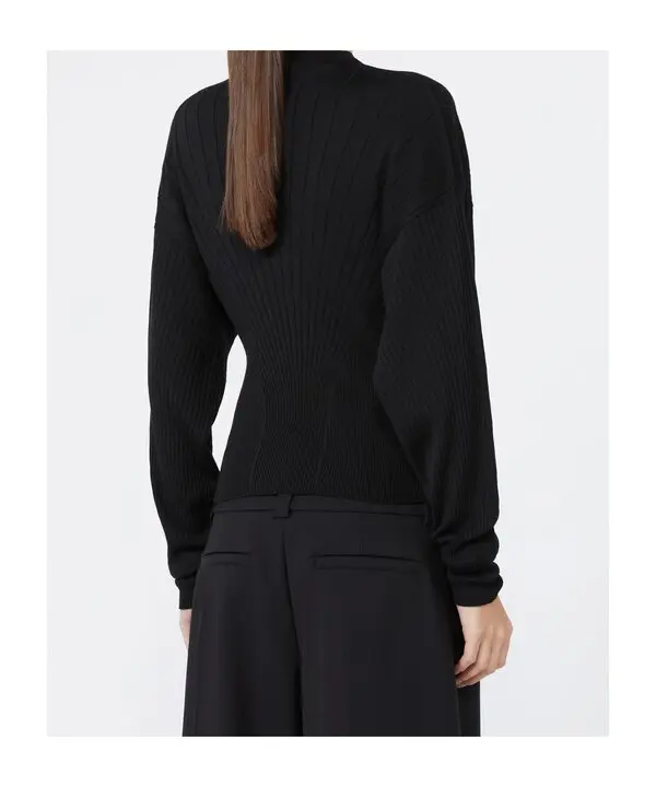 Sportmax Shaped Pure Wool Sweater