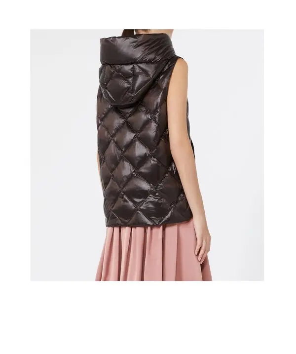Max Mara Zippered Hooded Vest