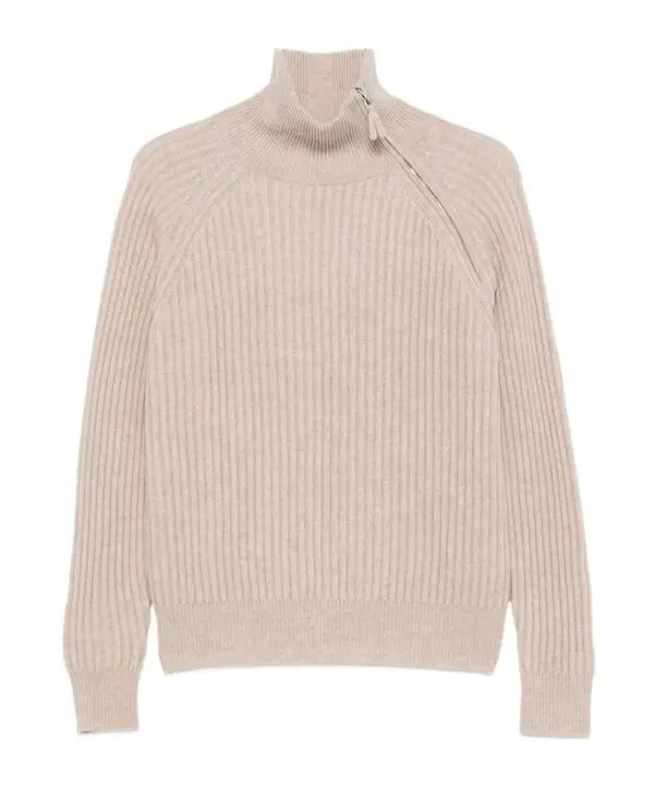 ALLUDE Long-sleeved Sweater