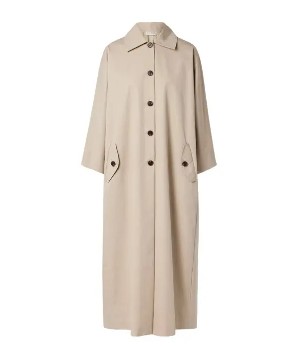 KALLMEYER Pleated Trench Coat