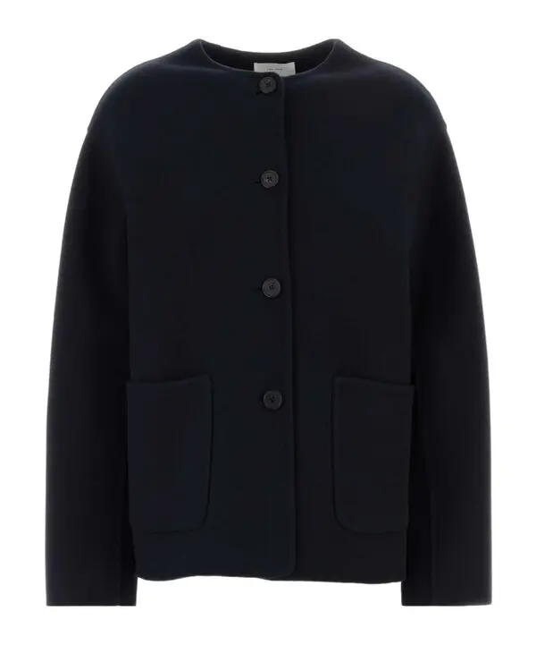 THE ROW Quintus Jacket - Midnight Blue