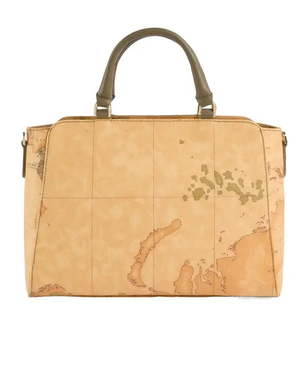 ALVIERO MARTINI 1A CLASSE Color-blocked Shoulder Bag
