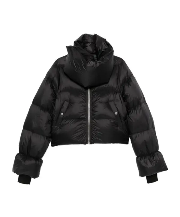 Rick Owens Funnel-neck Down Jacket