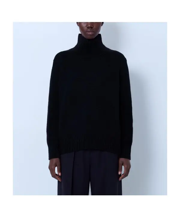 THE ROW Ribbed-knit Roll-neck Sweater