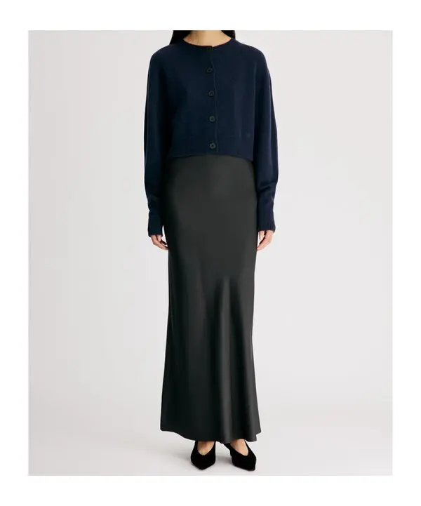 Loulou De Saison Heike Buttoned Cropped Cardigan